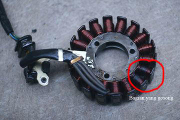 Ini 3 penyebab utama spul motor bekas gosong, no. 1 sering kejadian
