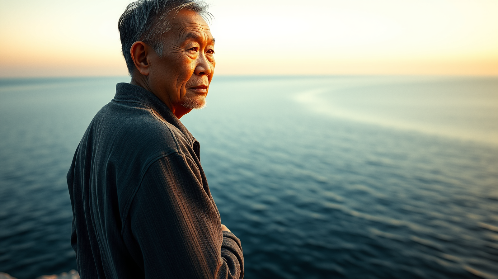 Chinese proverb of the day: “One who has seen the ocean thinks…”