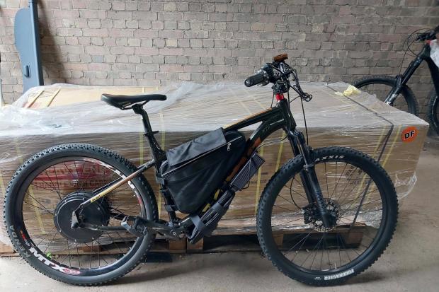 'Extremely dangerous' e-bike with a top speed of 70mph seized by police