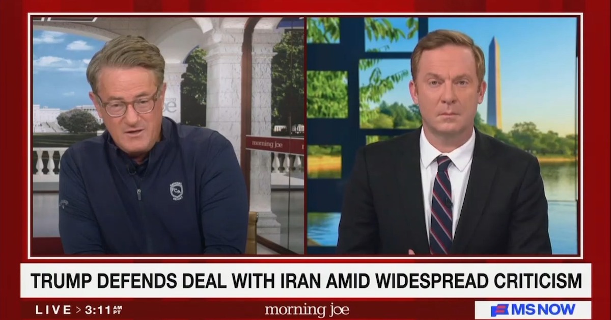 Joe Scarborough torches Trump’s Iran deal as ‘abject surrender,’ warns ...