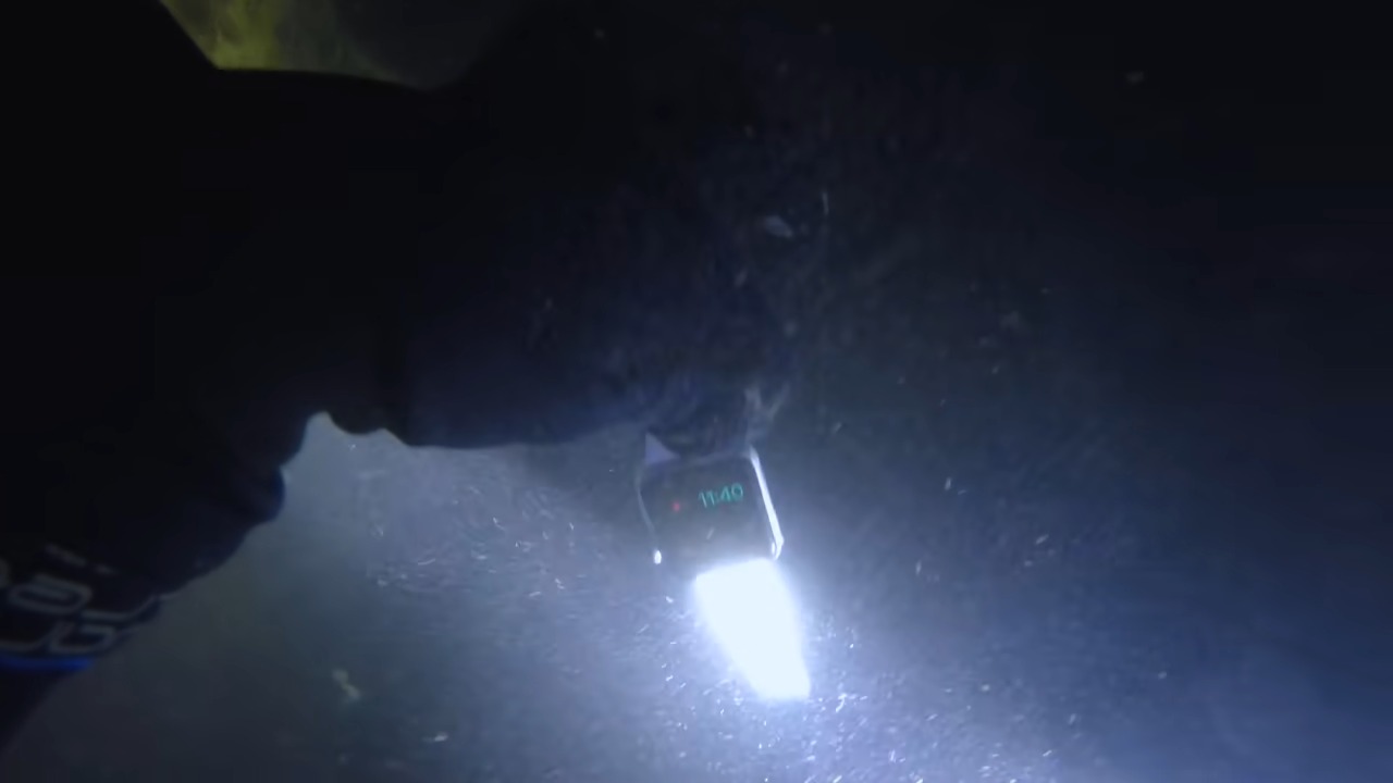 Everyone came to this lake to party, but he went underwater and found ...