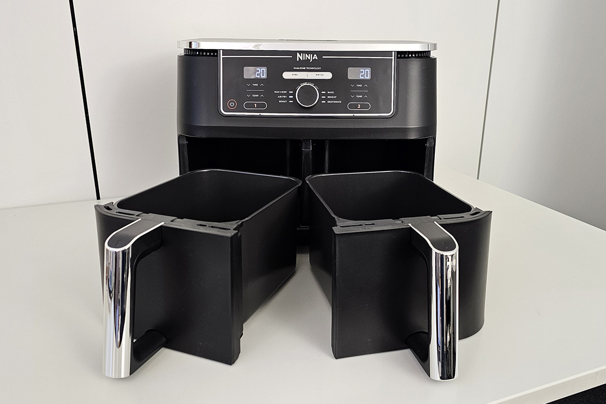 Ninja Foodi Max Dual Zone Airfryer im Test: Heißluftfritteuse für Familien
