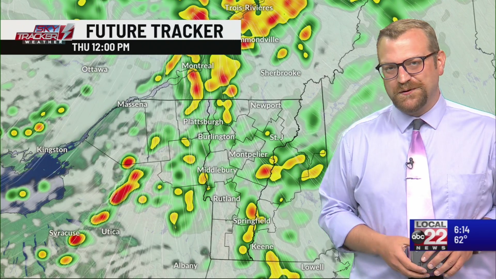 Stormy today followed by late day showers Friday