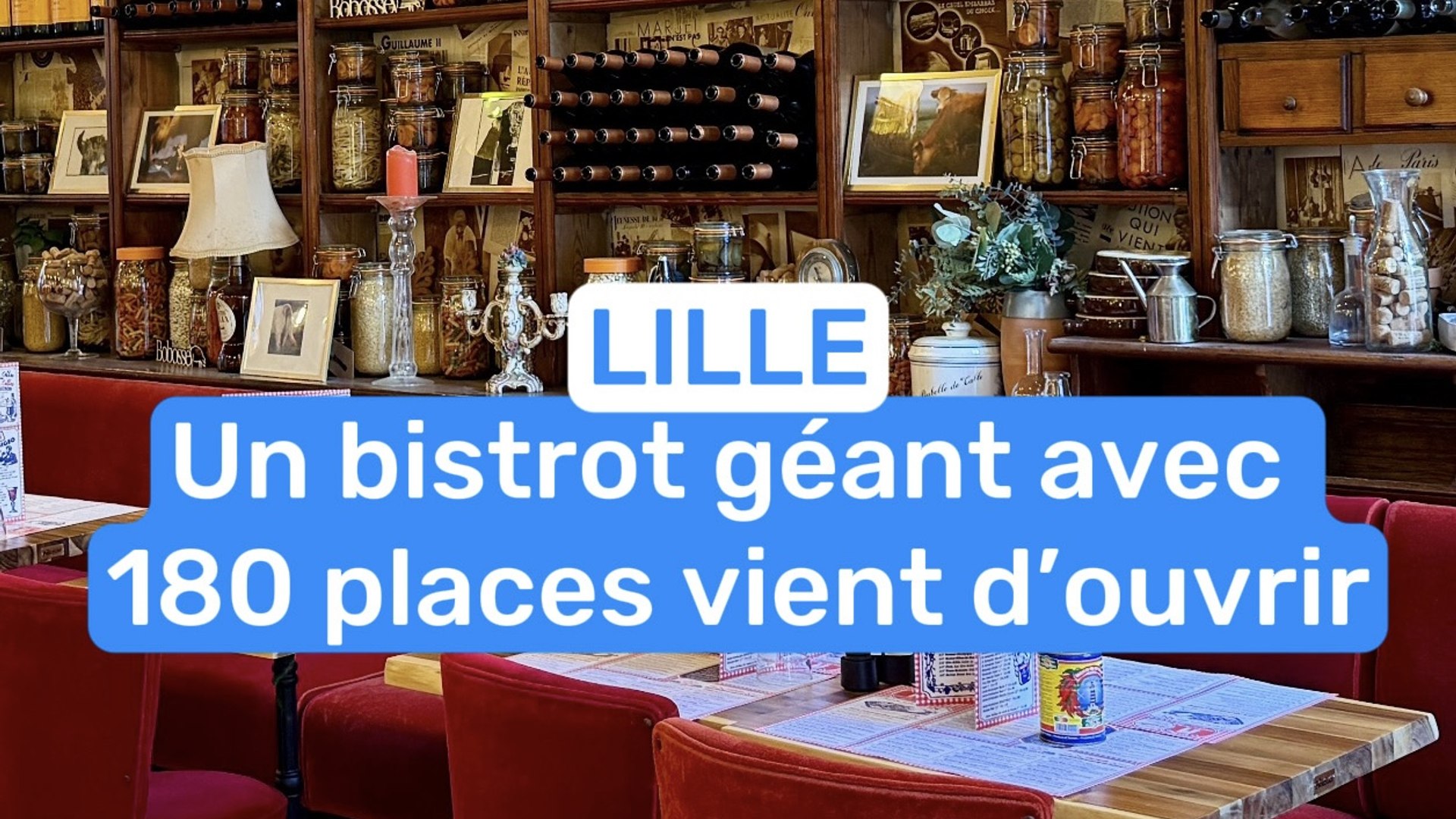 Un bistrot géant vient d’ouvrir à Lille