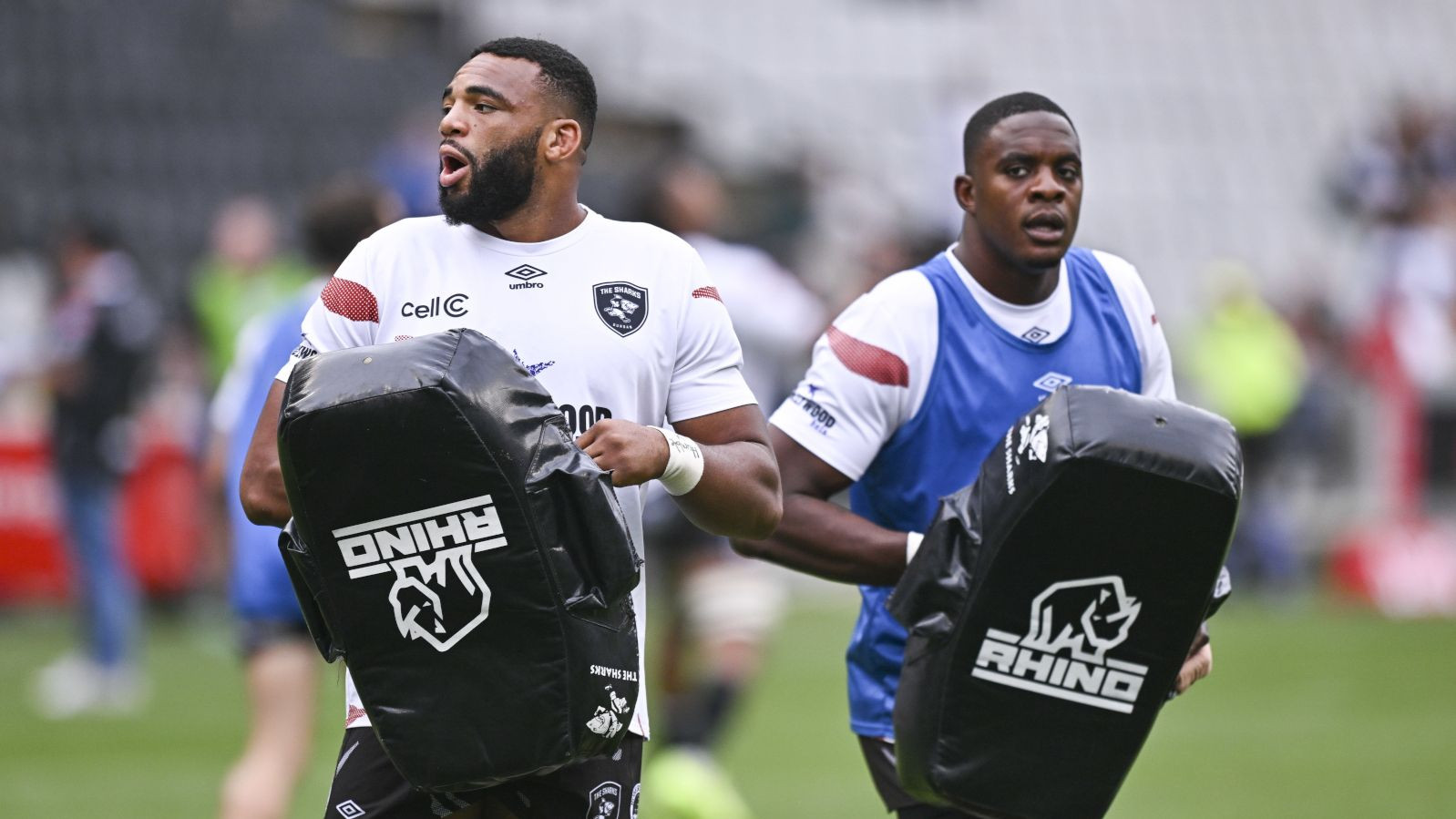 Brothers in arms: Emmanuel and Vincent Tshituka embracing Saturday's ...