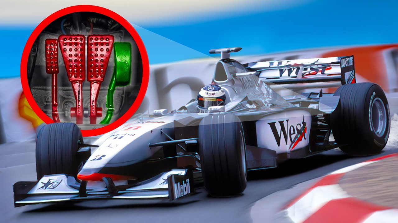 Why engineers added a fourth pedal to this F1 car