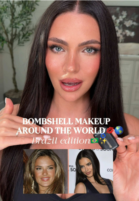 Day 1 of transforming into global bombshell looks