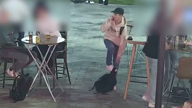 Watch: Police use 'VAR' to catch bag thieves during World Cup