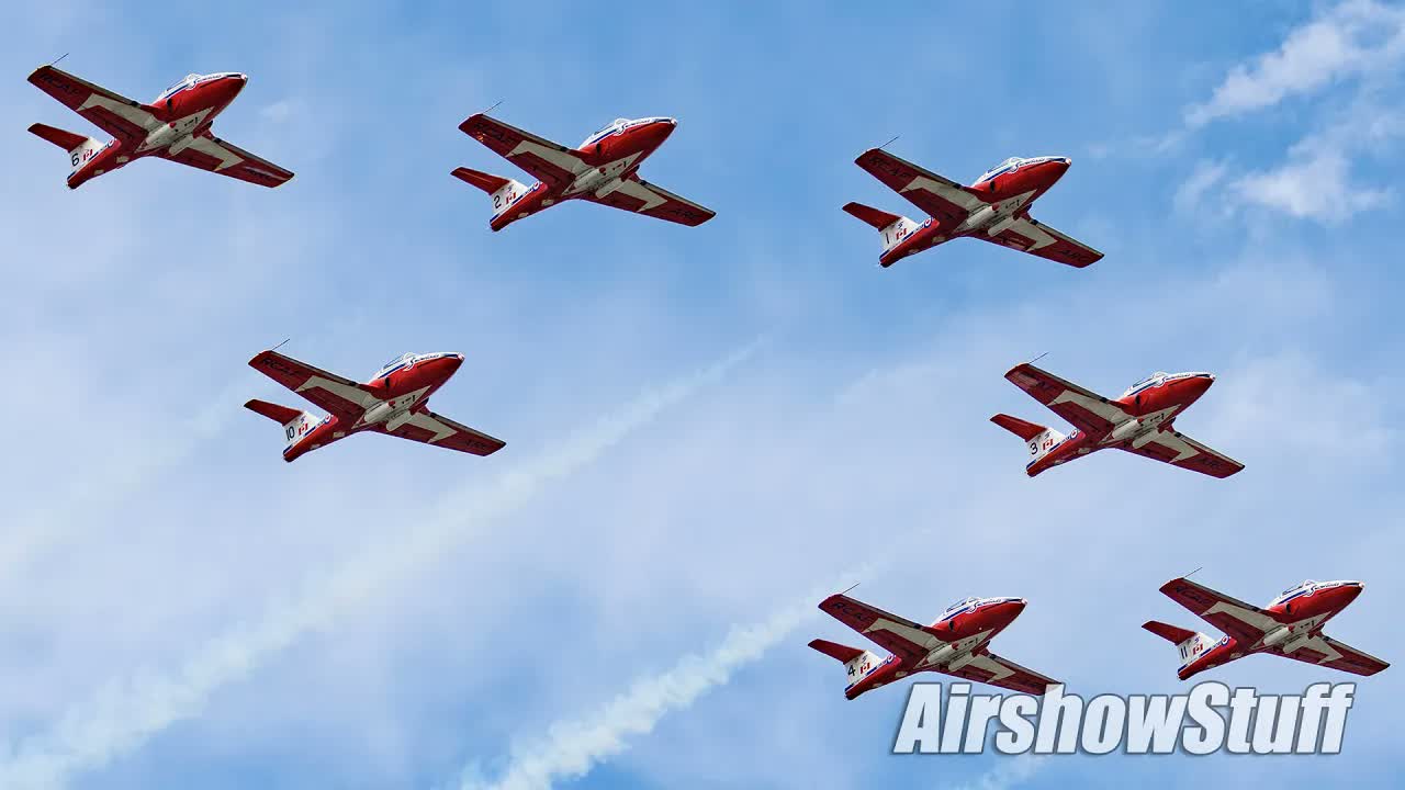 Watch millions of dollars of jet power dance across the sky