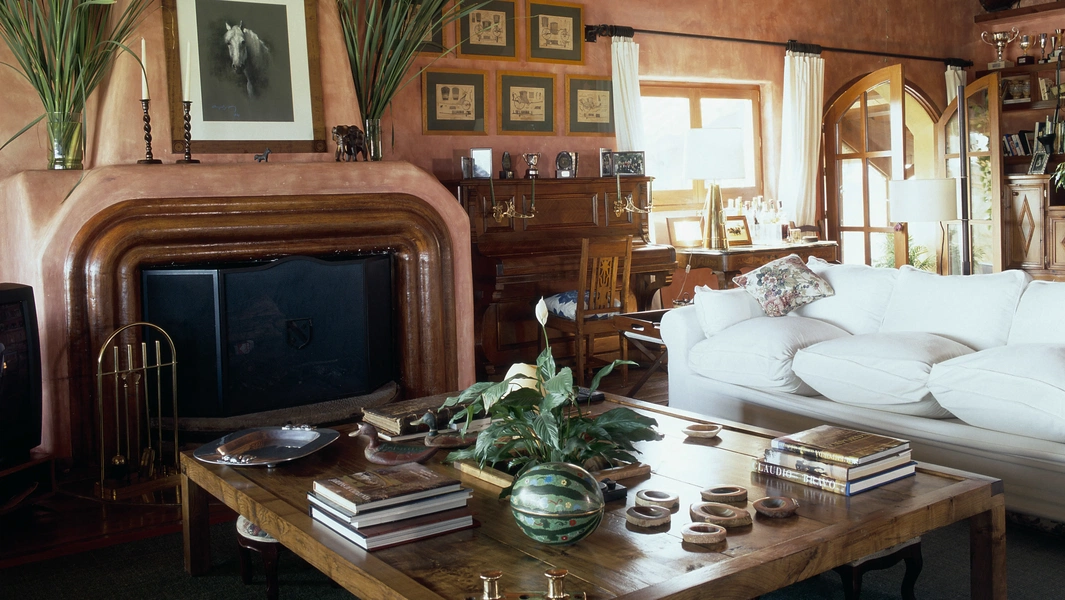 12 ideas for rustic and farmhouse living rooms