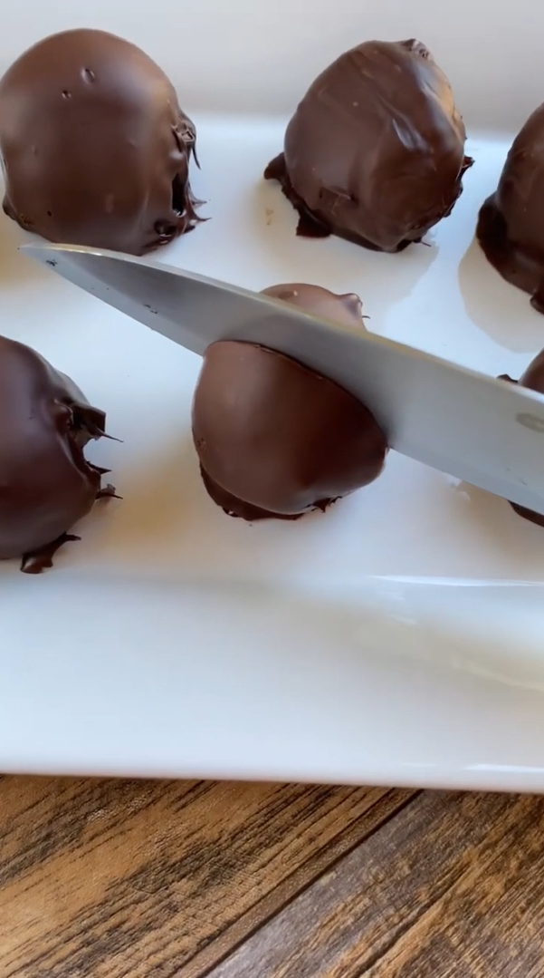 A sweet homemade treat with coconut and chocolate