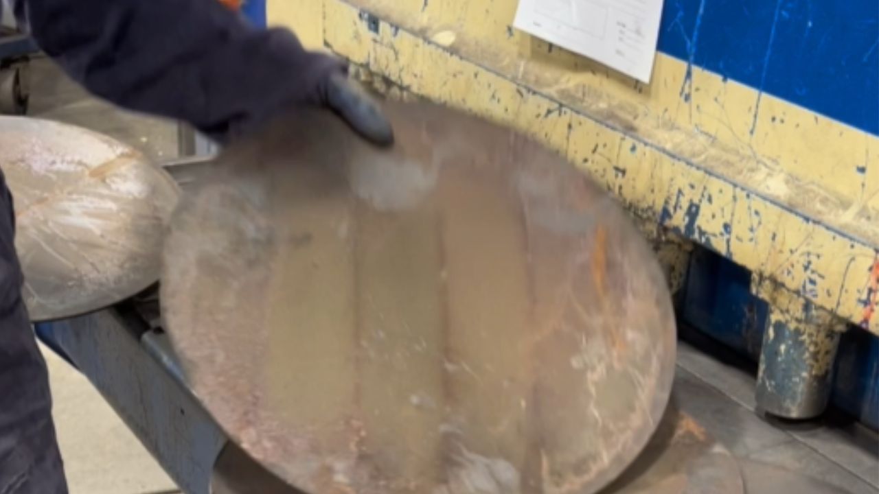 Plasma cutting process delivers a captivating and precise display of ...