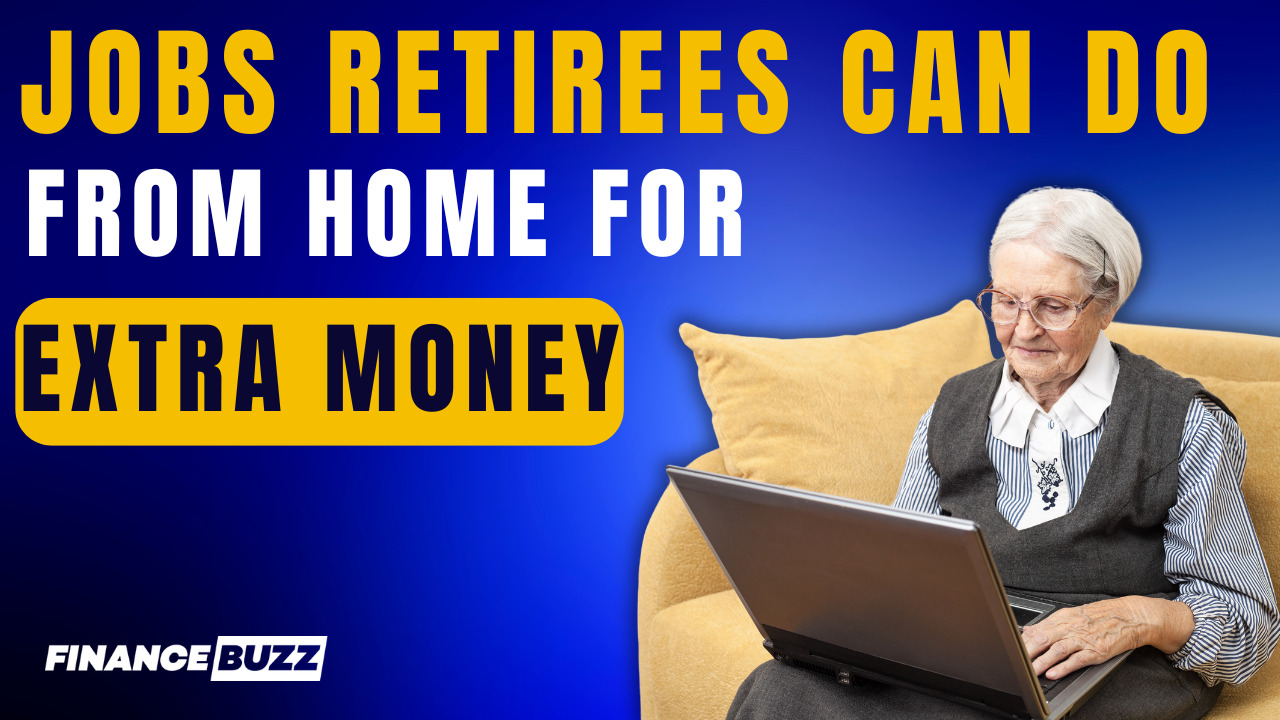 9 jobs retirees can do from home to make extra money