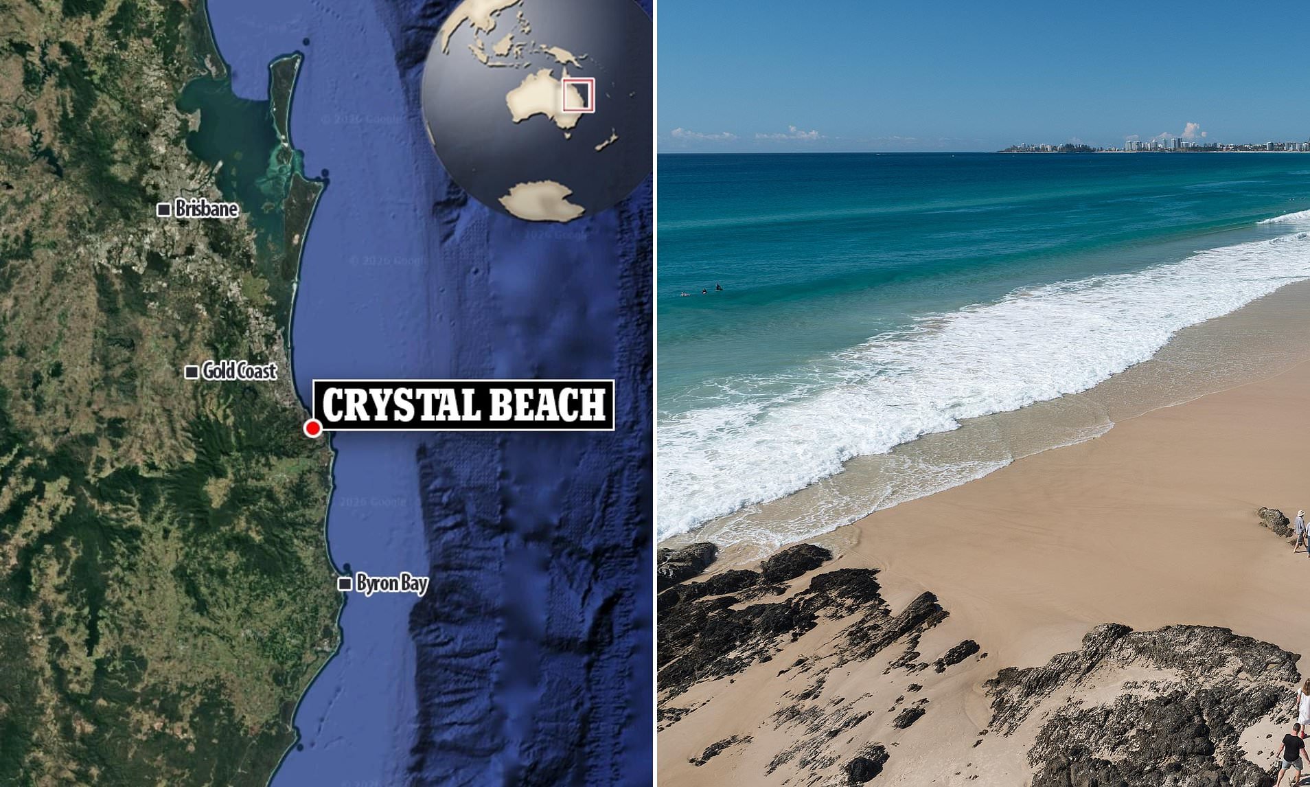 Woman's body found at Gold Coast beach after shock discovery