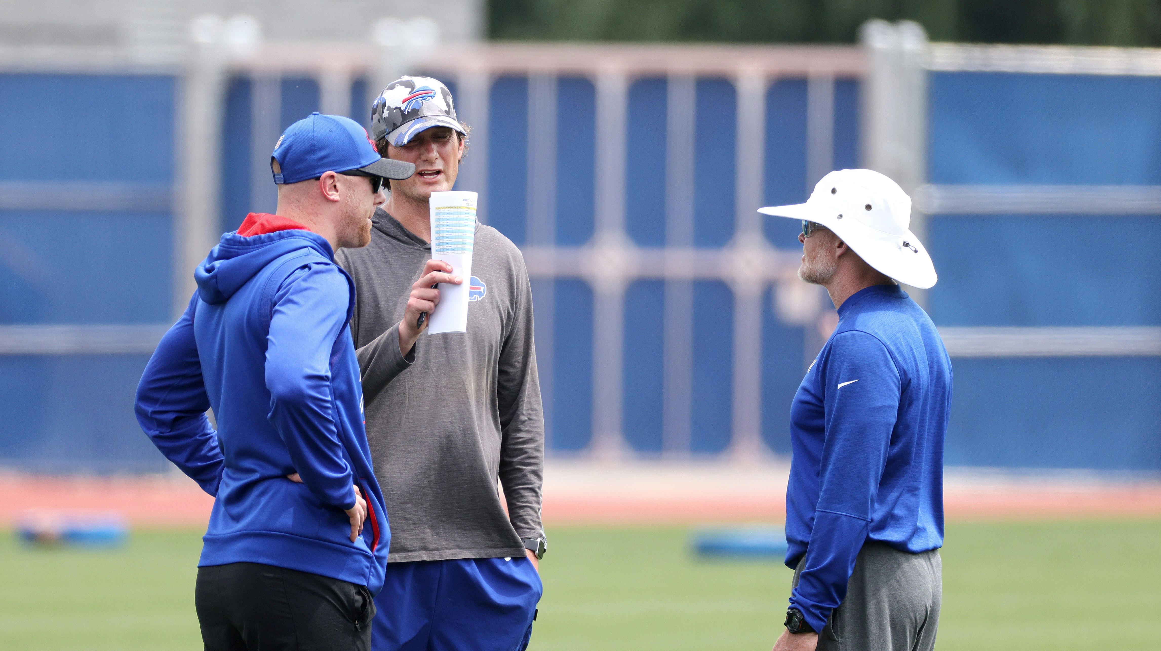 Bills' Joe Brady gives emotional reflection on Sean McDermott firing