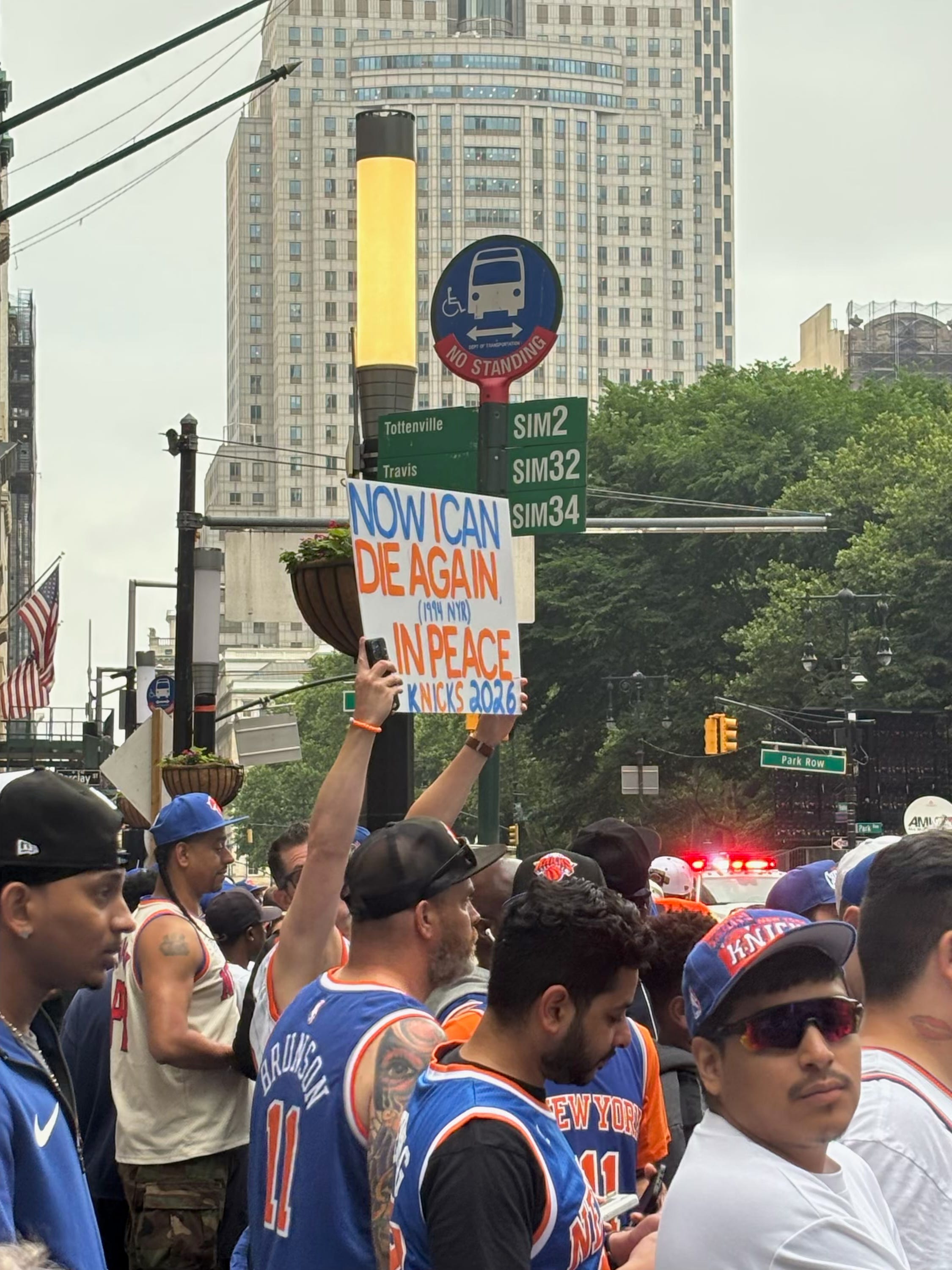 Knicks championship parade live updates, route, road closures