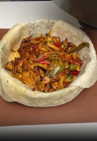Crispy air fried chicken fajitas easy weeknight dinner packed with bold ...
