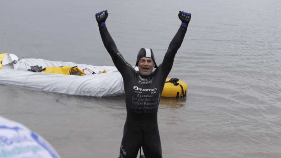 Jim Dreyer to tow 250 cannonballs for 22-mile swim