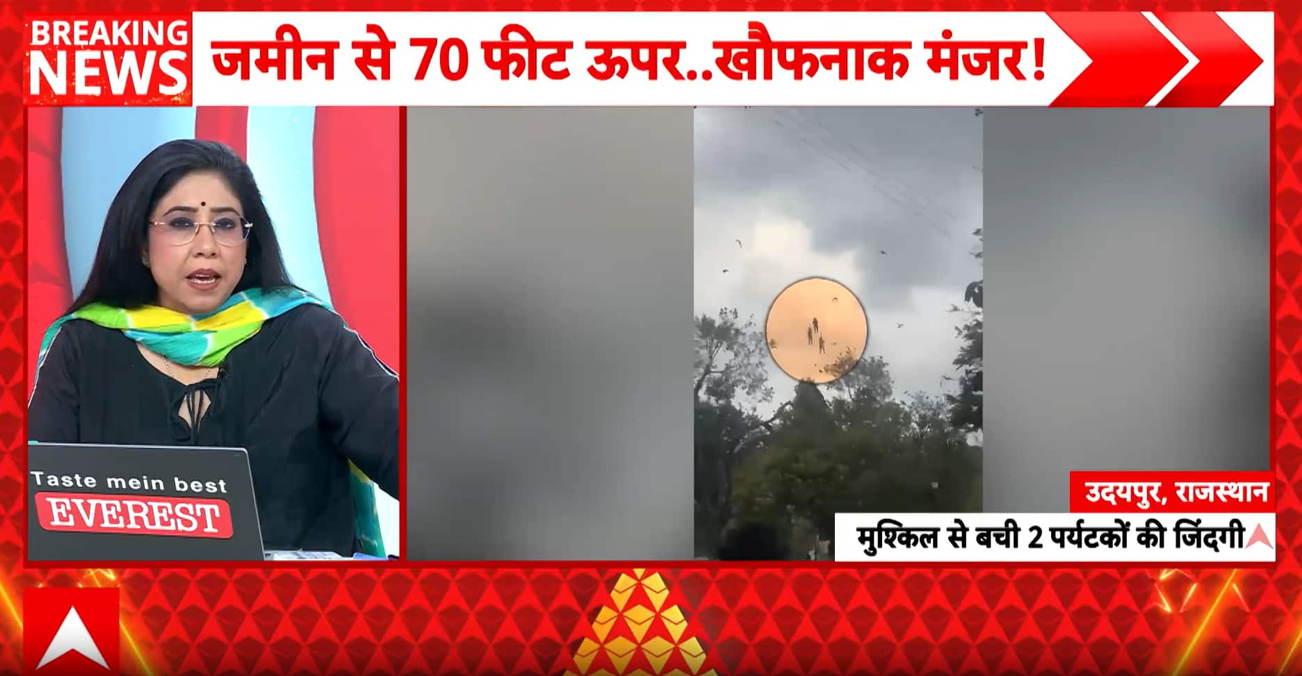 Udaipur adventure scare: Two tourists rescued after getting stranded 70 ...