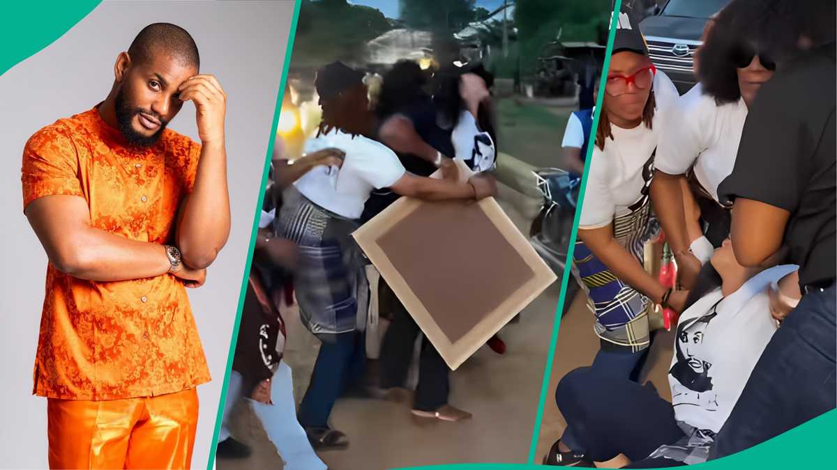 Emotional moment Alexx Ekubo’s sister became inconsolable after seeing him