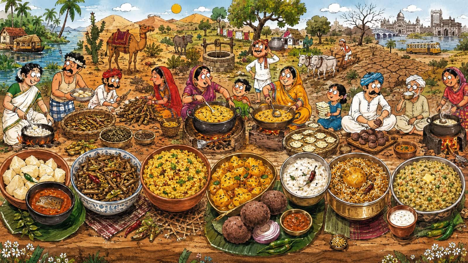 From famine to feast: 8 everyday Indian dishes shaped by food shortages ...