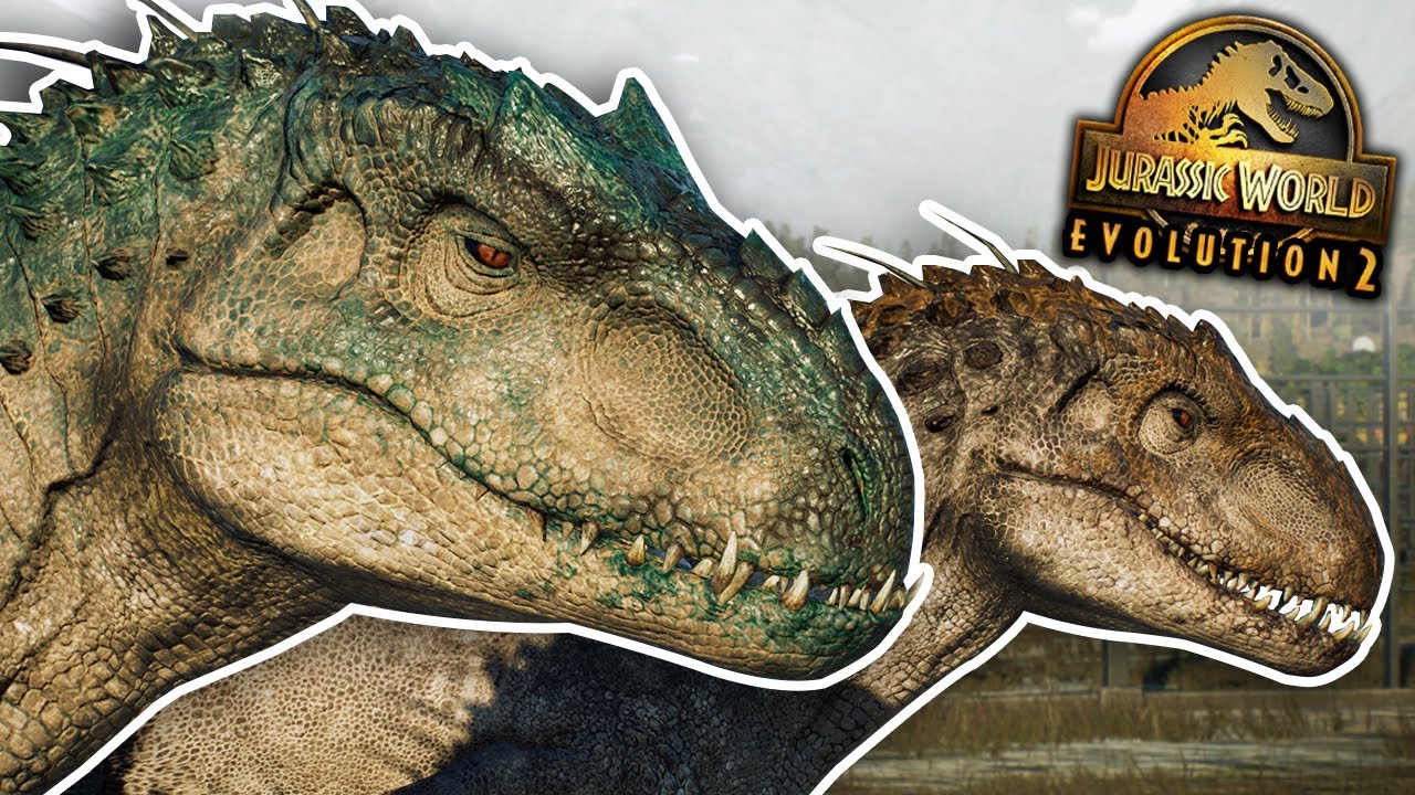 Indominus Rex all skins showcased in Jurassic World Evolution 2