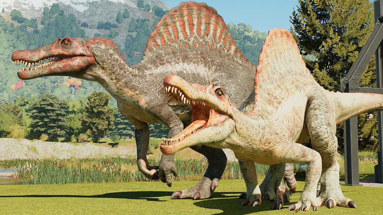 All dinosaurs max release animations in Jurassic World Evolution 3