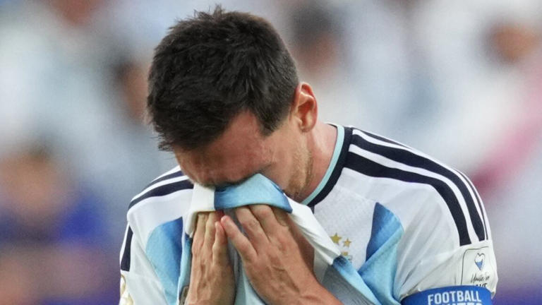 Even he was someone’s son — Messi’s tears after scoring his first goal