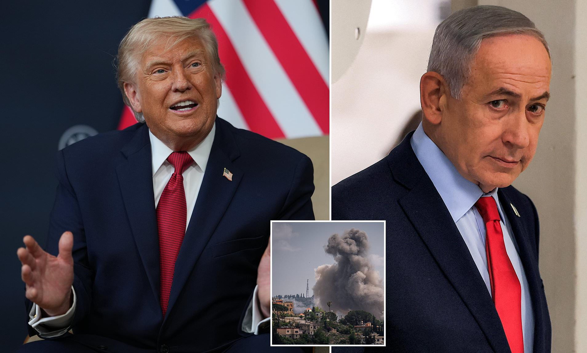 Trump frets Netanyahu's zeal to 'bomb everyone' could turn him into ...