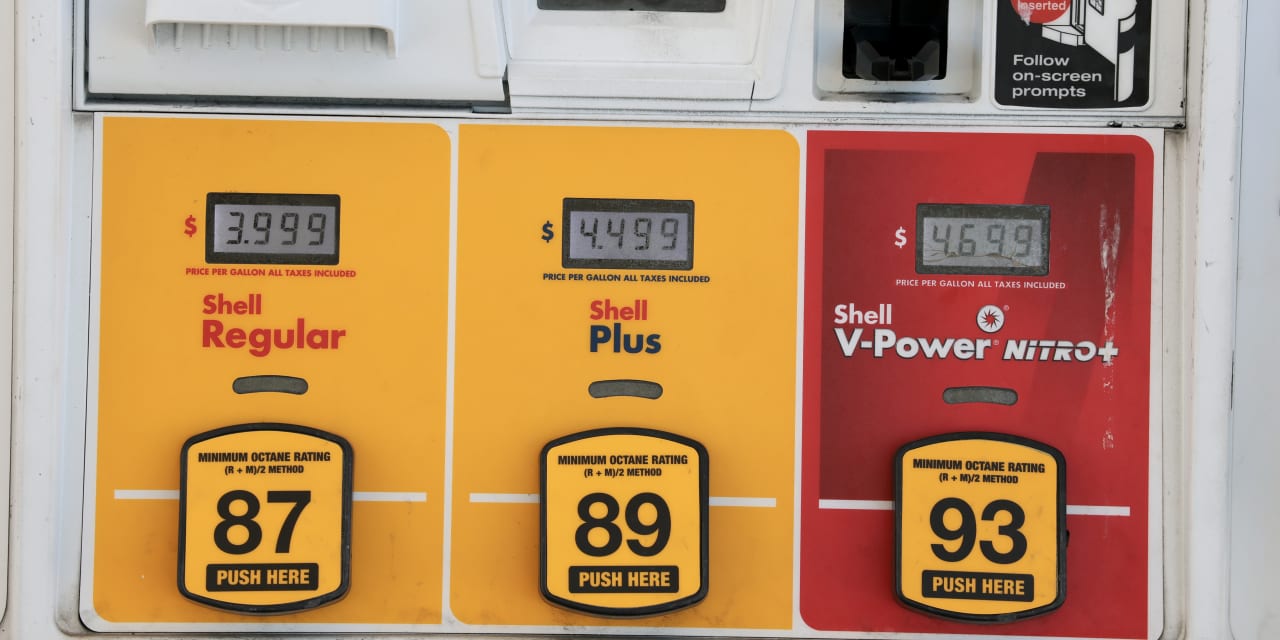 Gasoline prices just fell below $4 per gallon — by the smallest ...