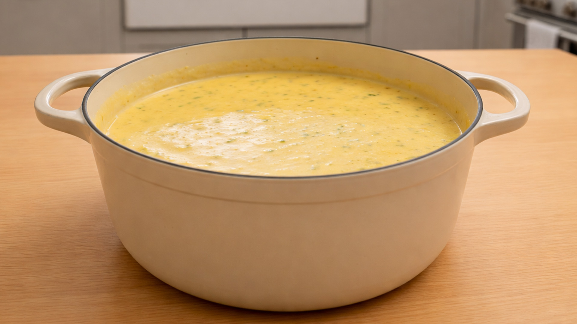 How to make creamy cheddar cheese soup