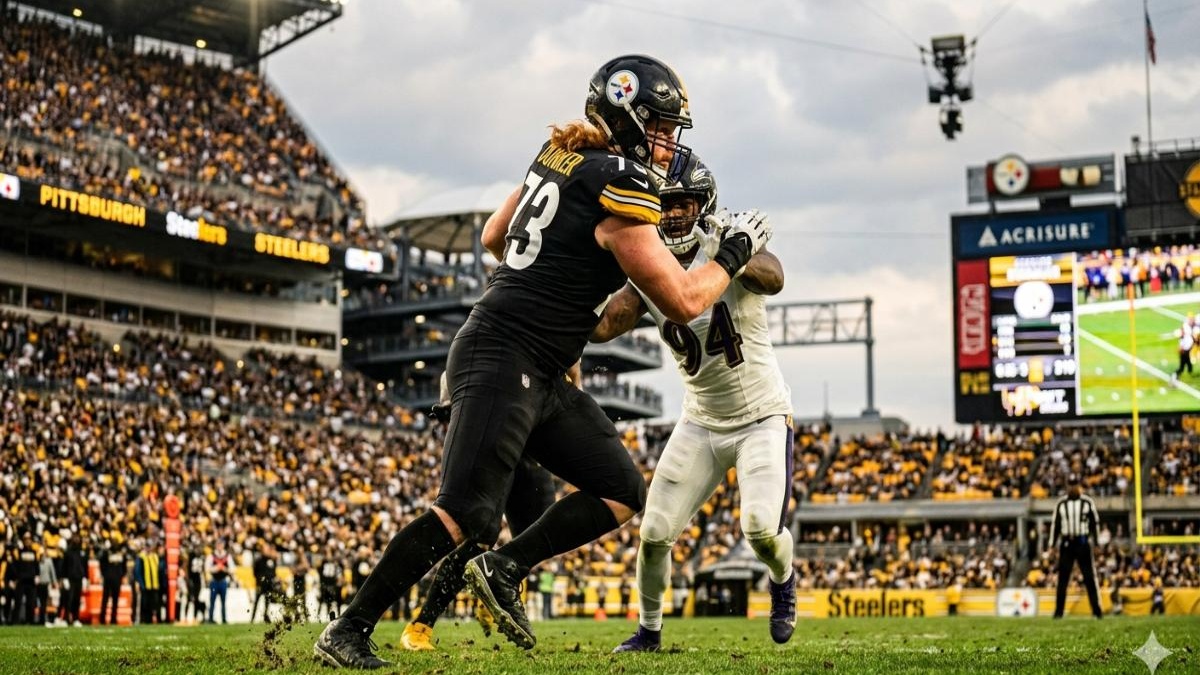 Steelers rookie Gennings Dunker facing early pressure as starting job ...