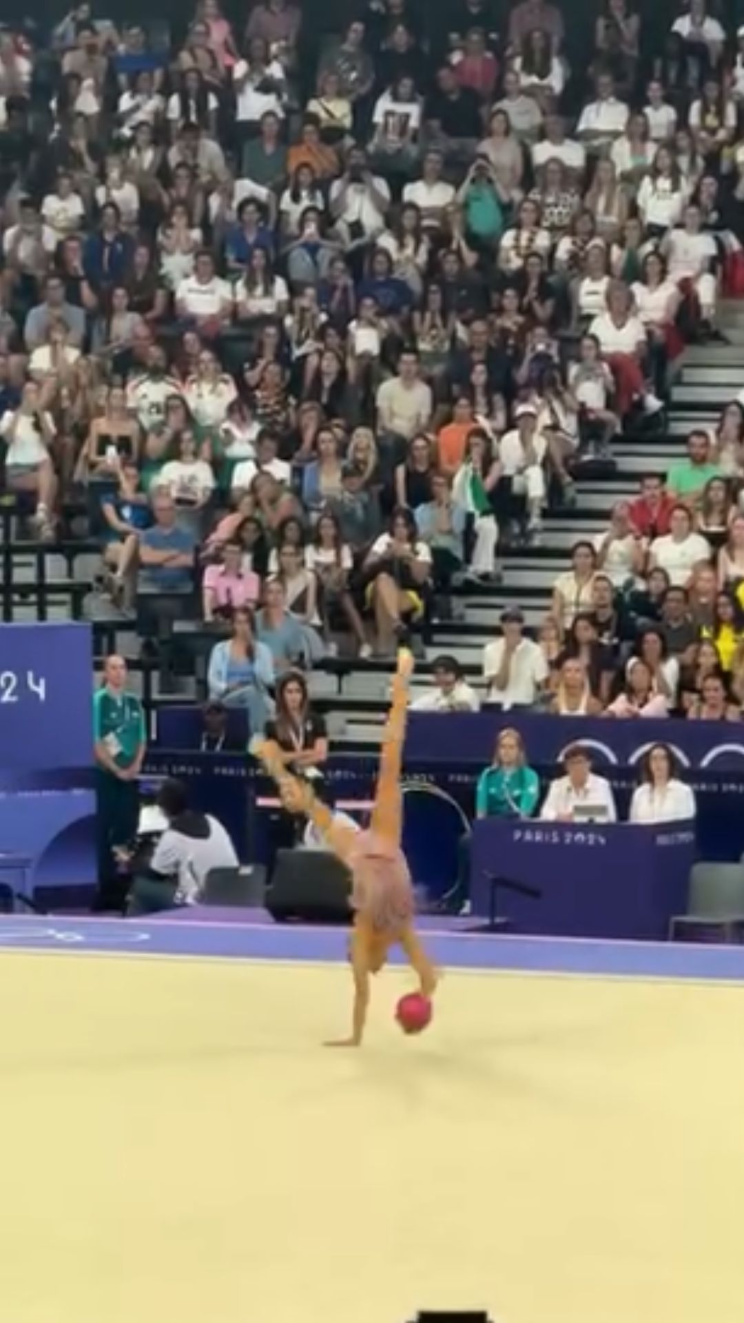 Sofia's ball routine in the Paris all-around final is worth watching again
