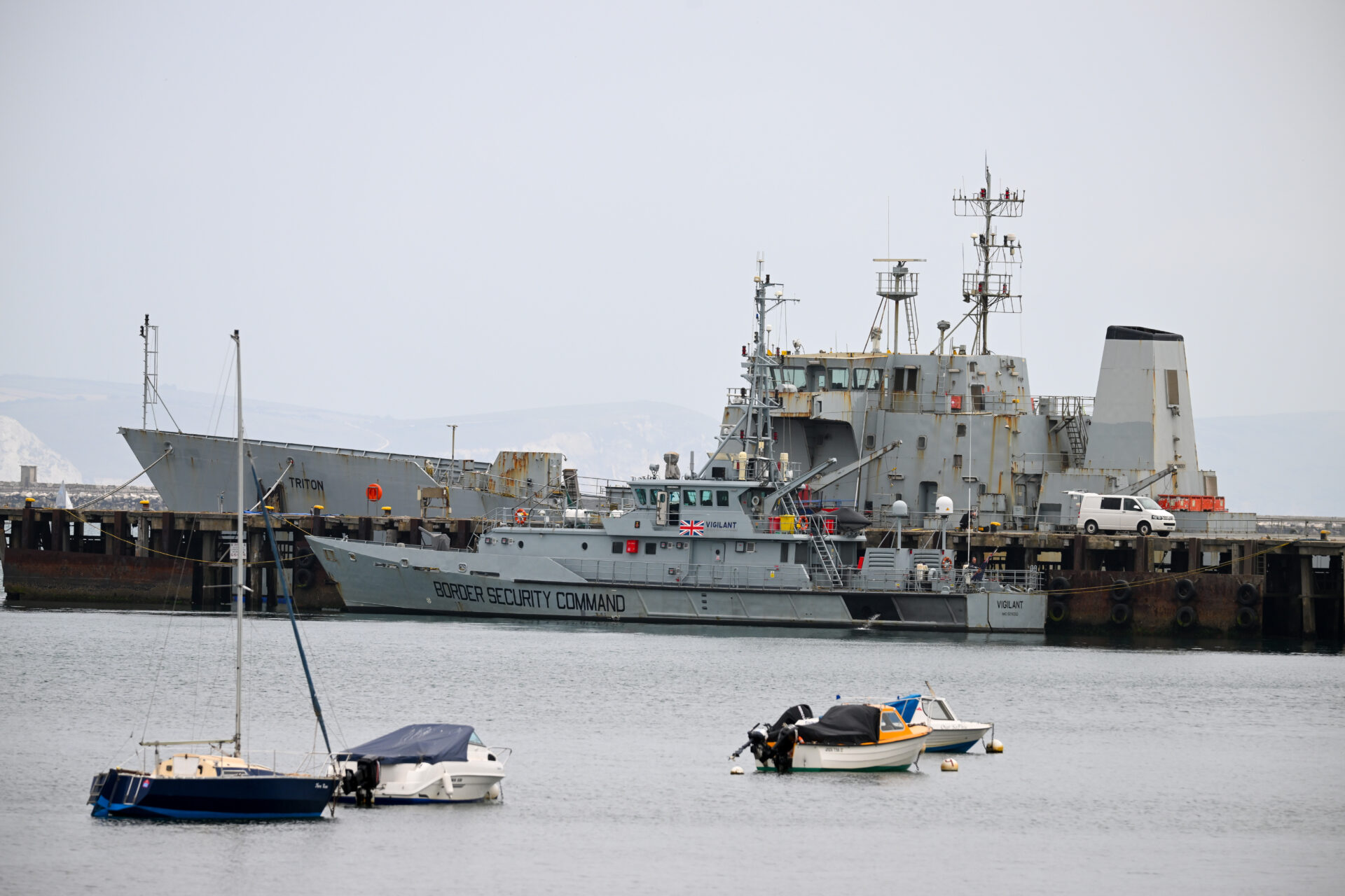 Russisches Schiff von Großbritannien festgesetzt