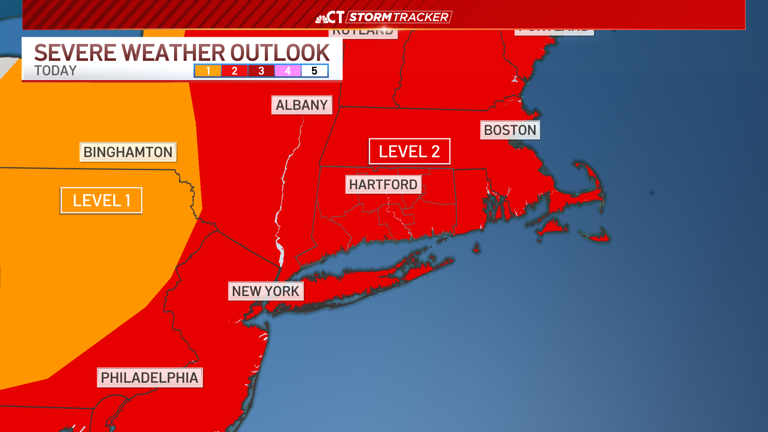 Tracking possible scattered thunderstorms for Thursday