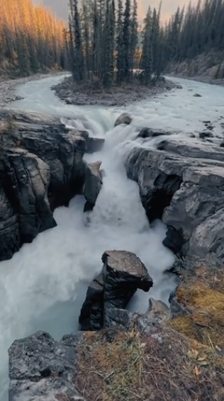 Why this island in a waterfall captures so much attention
