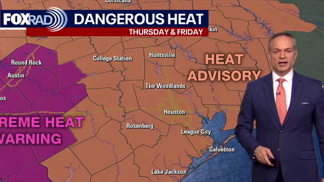 Houston weather: Heat index in 100s, heat advisory in effect