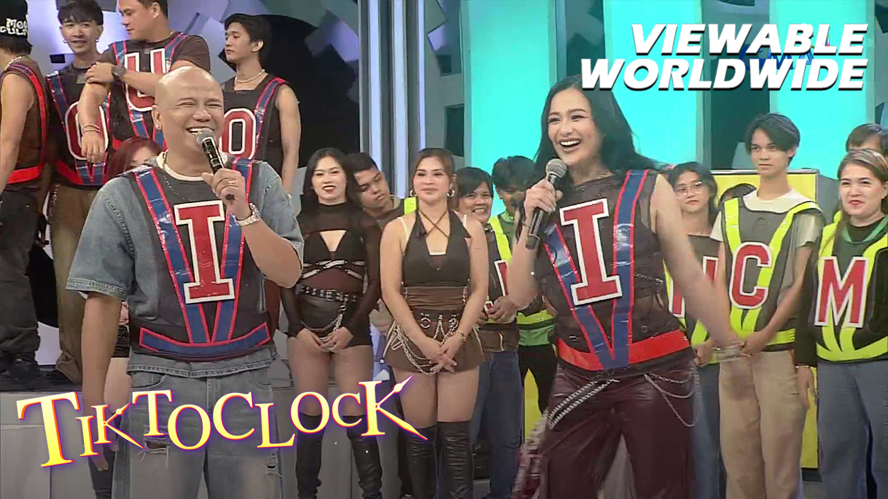 TiktoClock: Wacky Kiray at Aya Alfonso, twinning sa face card?