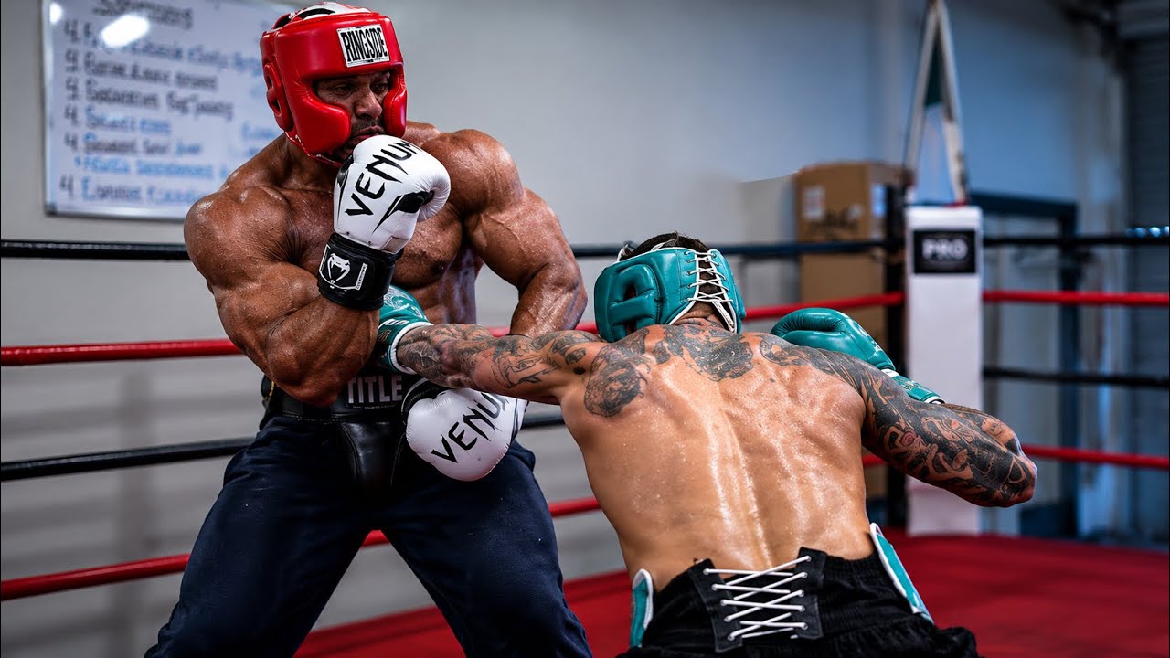 I sparred with Arnold Barboza Jr!
