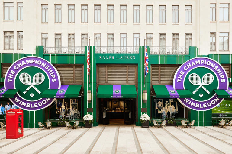Ralph Lauren has opened a Wimbledon pop-up on Sloane Square