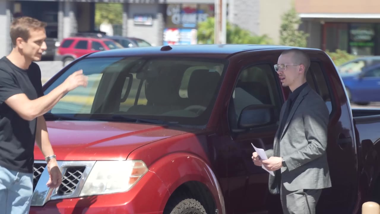 A fake car accident became a $1000 gas money surprise