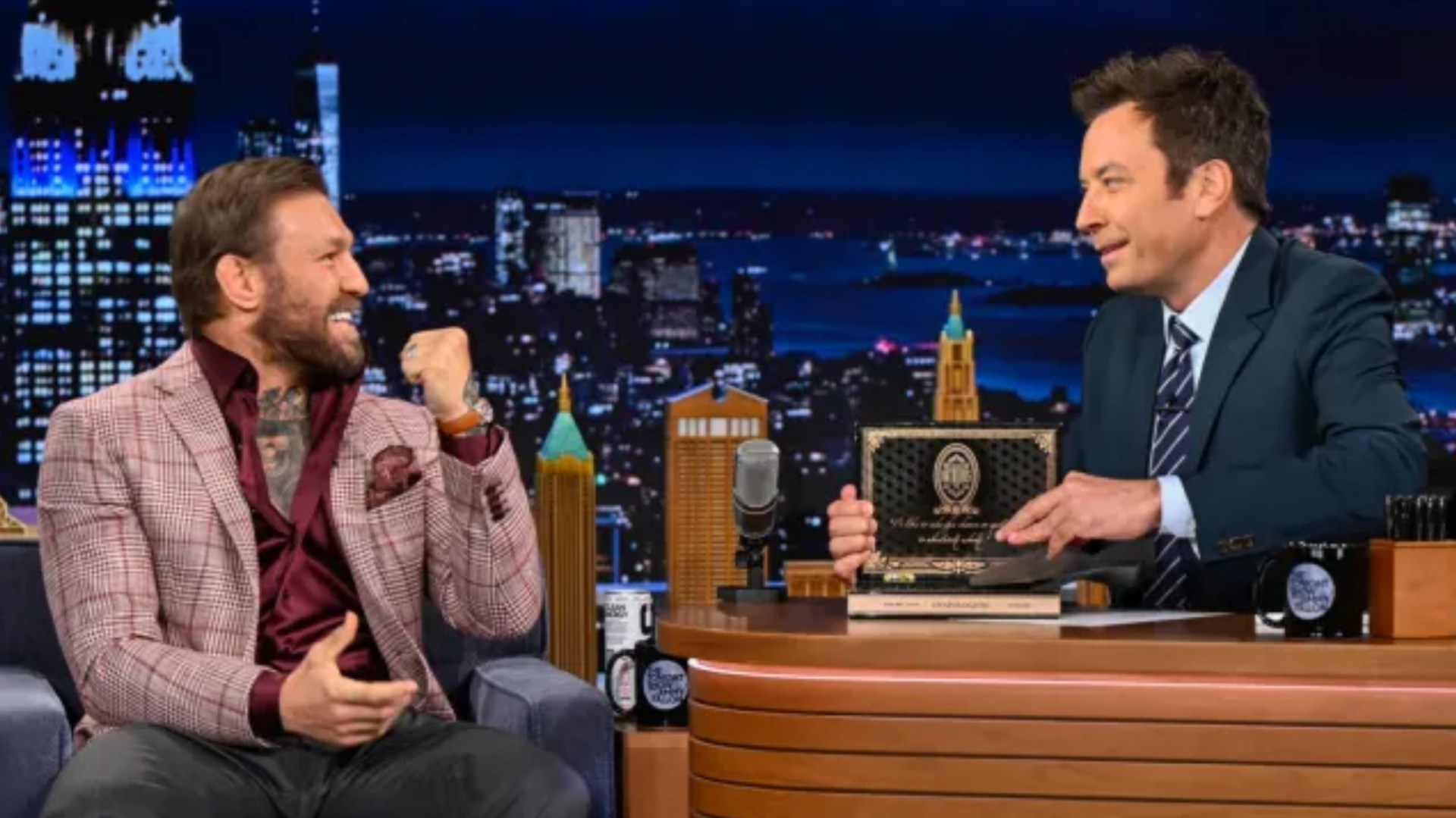 Jimmy Fallon under fire for 'disgraceful' Conor McGregor interview