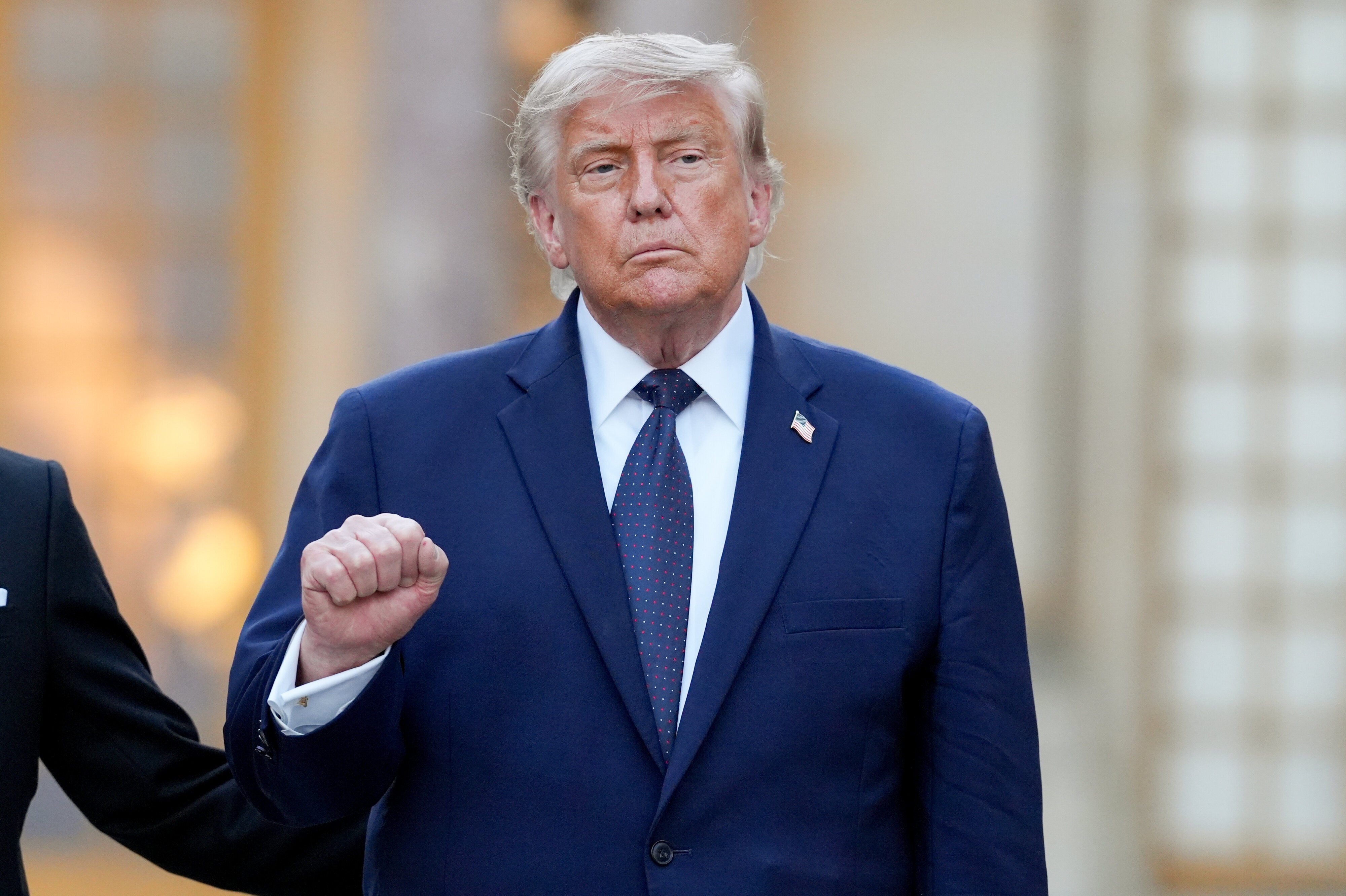 Critics flag the stunning historical irony of where Donald Trump signed ...