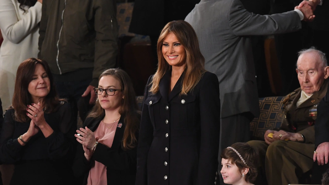 Melania Trump's most memorable fashion moments