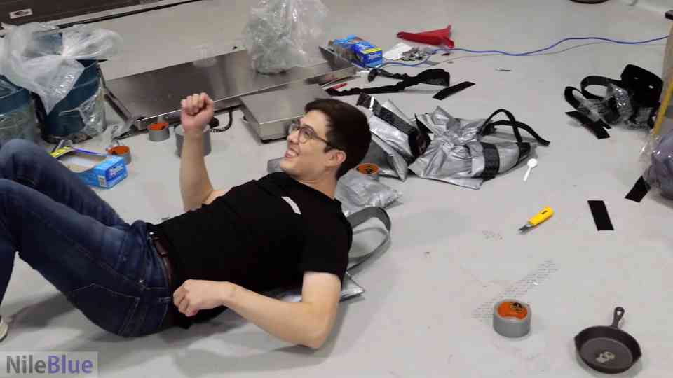 Making a ridiculously heavy tungsten suit (it broke my body)