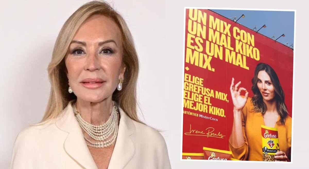 Carmen Lomana, en contra de la campaña publicitaria de Irene Rosales ...