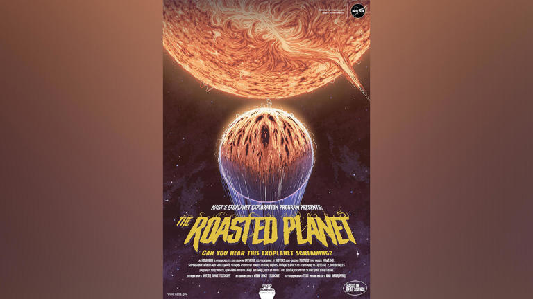NASA's James Webb Space Telescope watched a planet get absolutely scorched