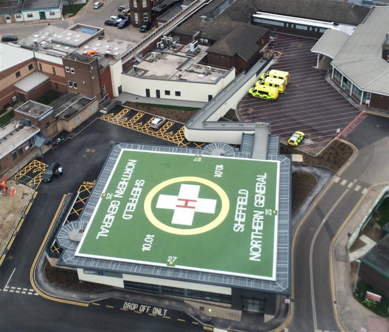 ‘Incredibly proud’ - Sheffield Northern General’s helipad sees more ...