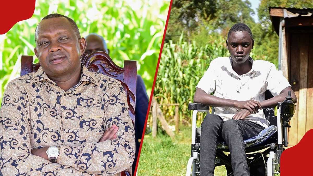 Oscar Sudi buys student electric wheelchair 4 years after suffering ...