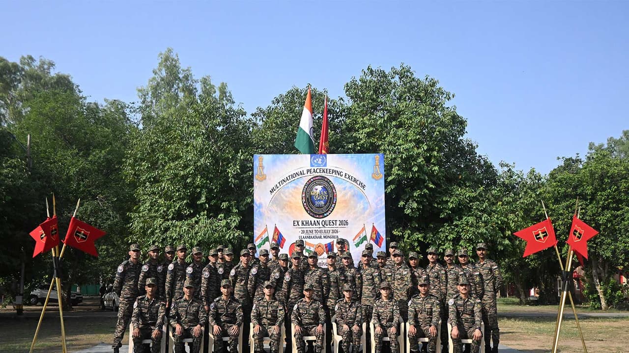 Indian Army to join multilateral exercise KHAAN QUEST 2026 in Mongolia